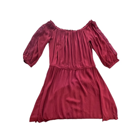EARTHBOUND | Dresses | Earthbound Trading Mini Dress 2x Brick Cranberry ...